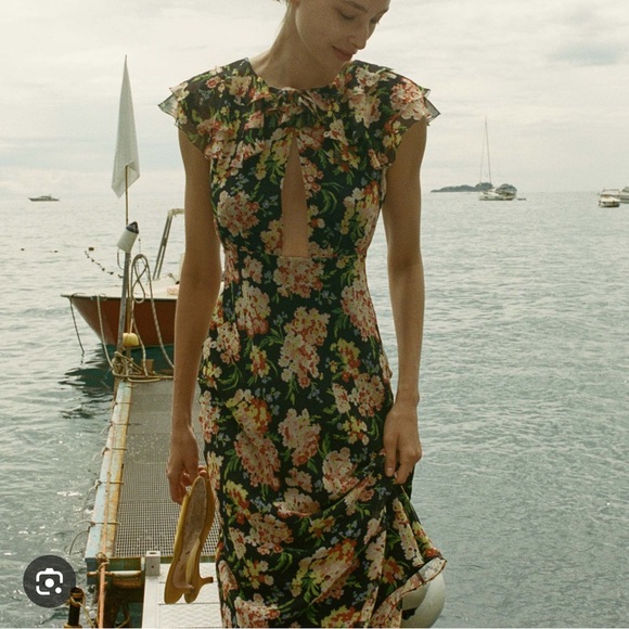 Doen | Dresses | Nwt Doen Ametrine Silk Meadow Mirage Dress | Poshmark